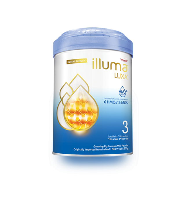 首次體驗優惠: 登記領取ILLUMA®⁴ LUXA® 親和人體® 配方$100優惠券 | Wyeth Nutrition Parenting Club Hong Kong